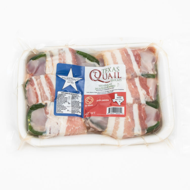 Texas Quail Jalapeno Poppers (6) - Texas Quail Farms